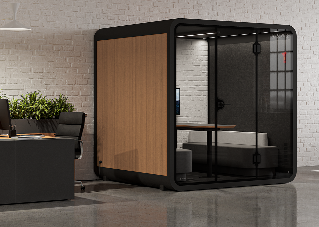 6 Person Meeting Booth – Quell.Design